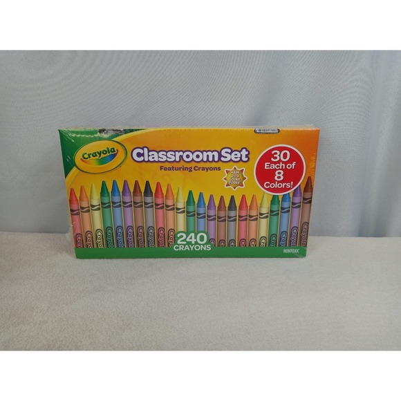Crayola | Office | New Crayola Classroom Set 24 Crayons Bulk Pack 8 ...